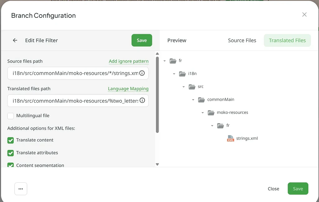 How to integrate configuring Crowdin Localization for Android MOKO Resources - General Questions ...