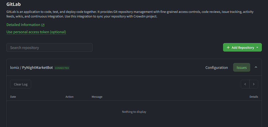 Unable to get source files using gitlab integration with target file ...