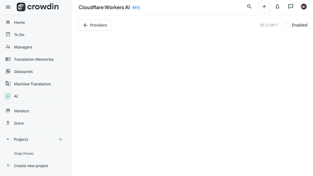Can't Setup Cloudflare Worker AI - Crowdin Issues - Crowdin Community